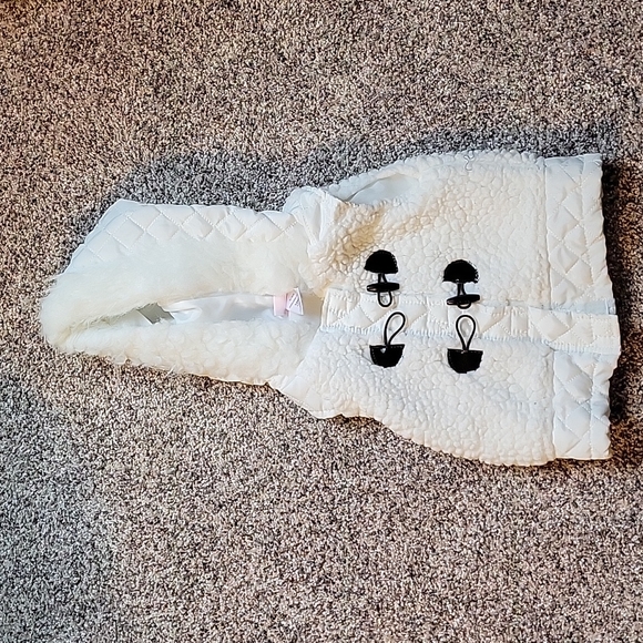 Little Lass | Jackets & Coats | 2m Baby Girl Sherpa And Quilted White ...
